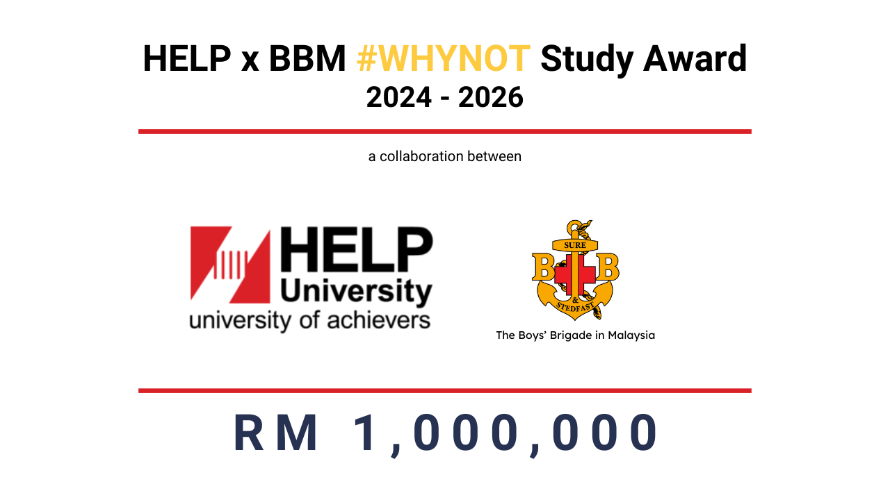 HELPxBBM Study Award - The Boys' Brigade Malaysia